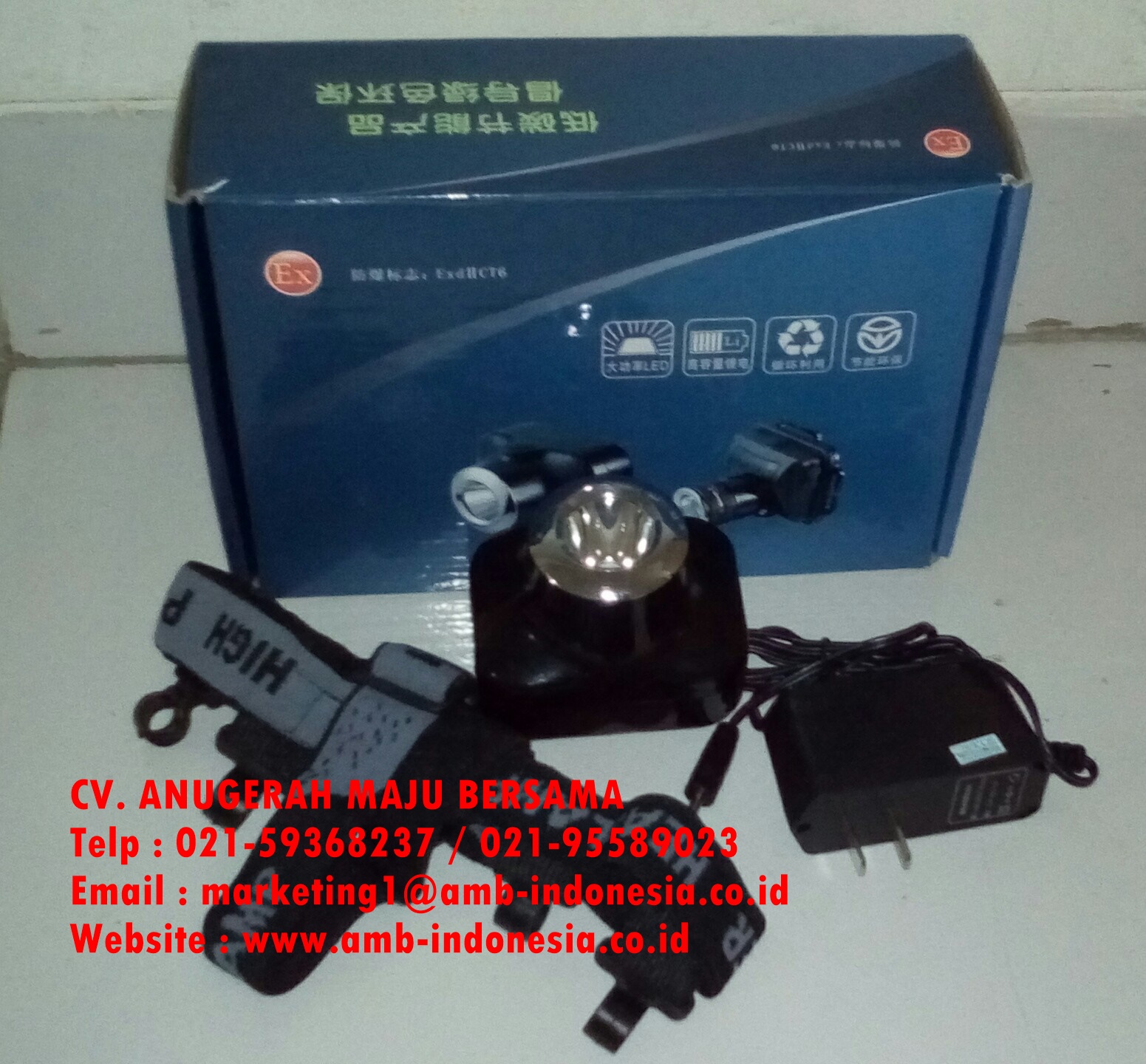 explosion proof light : Jual Lampu Senter Kepala LED Rechargeable ...