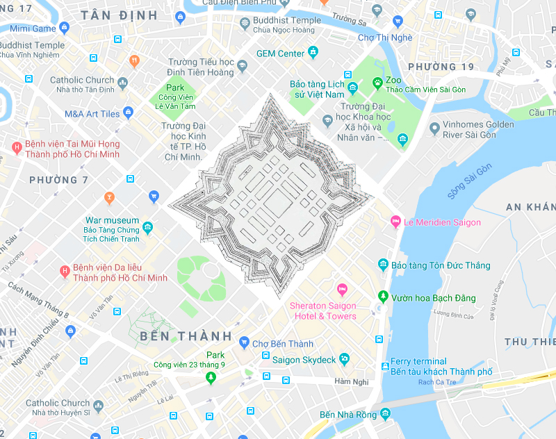 33 Temple: Saigon Citadel Walk - Planning
