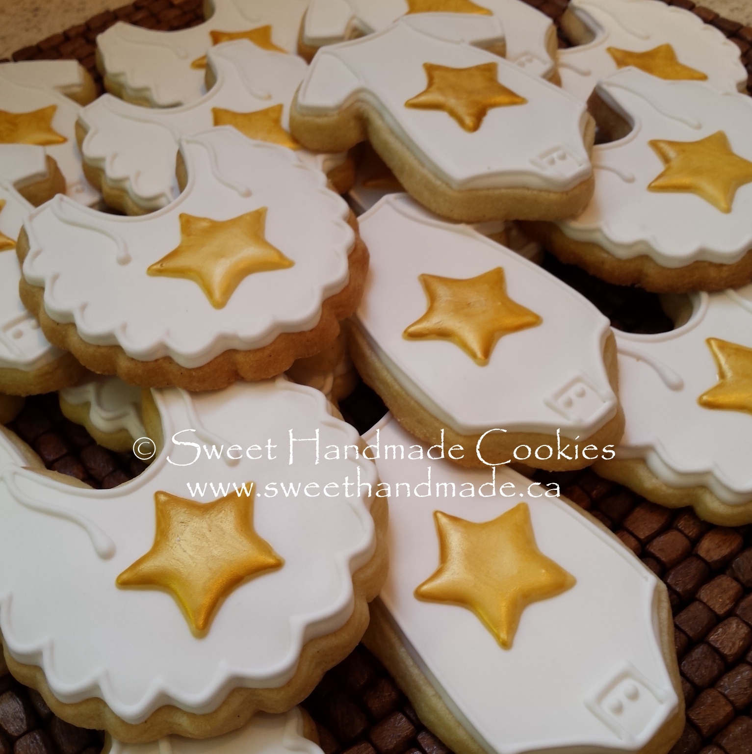 Sweet Handmade Cookies: Twinkle Twinkle Little Star Cookies for Baby Shower