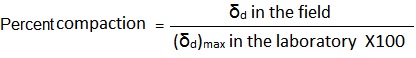 What is Percent Compaction of Soil in Foundation Engineering?