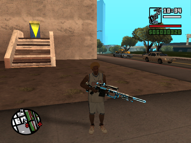Game Tools: GTA Sanandreas Weapons set mod