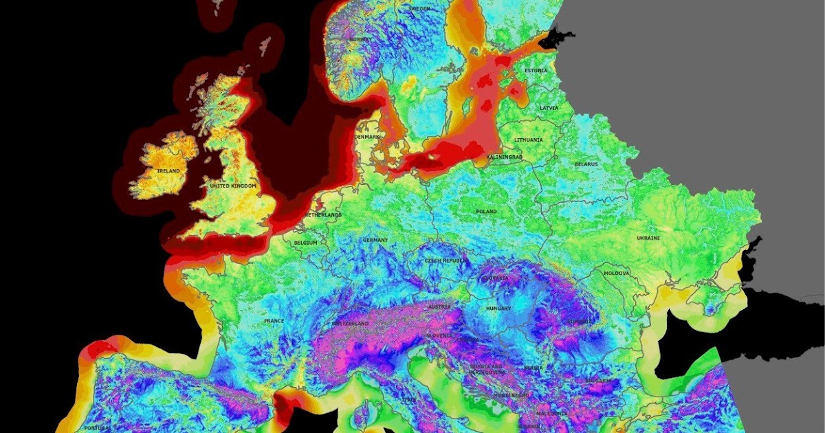 Eclectica: Wind resources in Europe