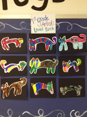 The Colorful Art Palette: Week 5 In The Art Room