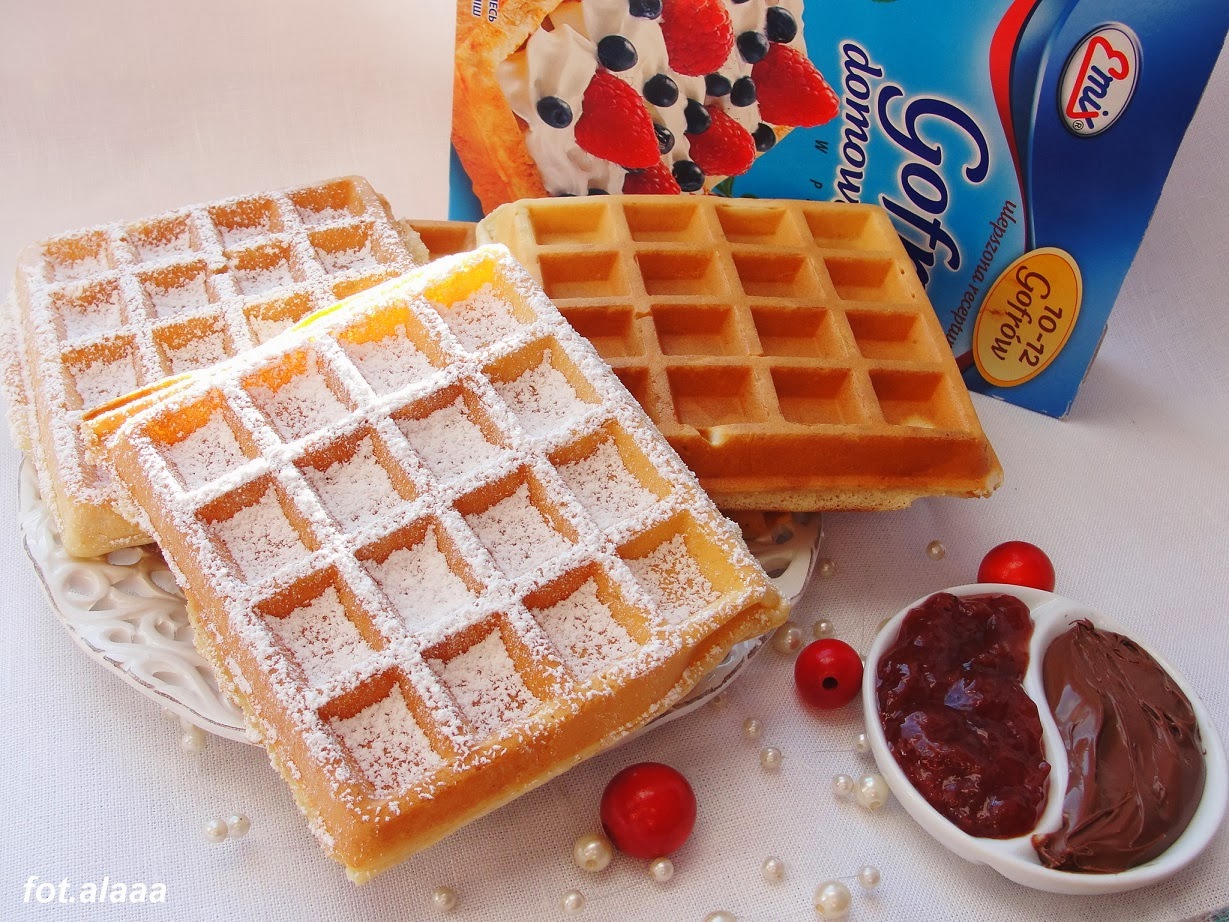 Ala piecze i gotuje: Gofry