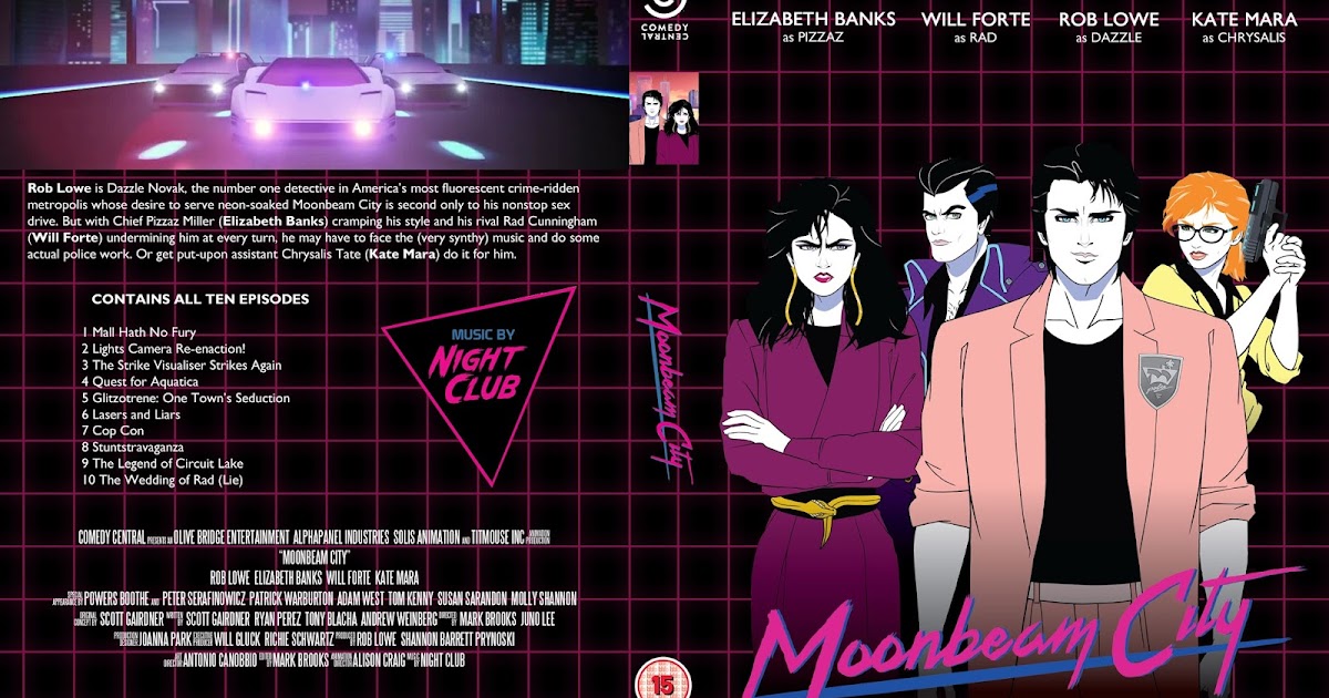 The Night Cruiser: Custom DVD Cover: Moonbeam City