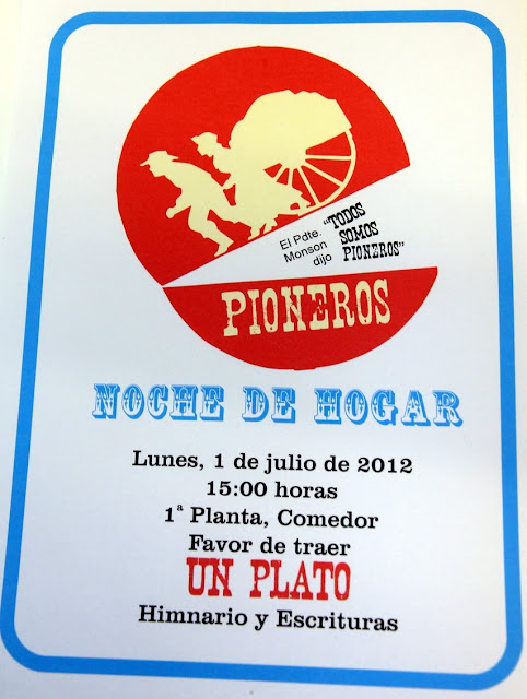 LDS Missionary Couple in the Madrid Spain Temple: Noche de Hogar ...