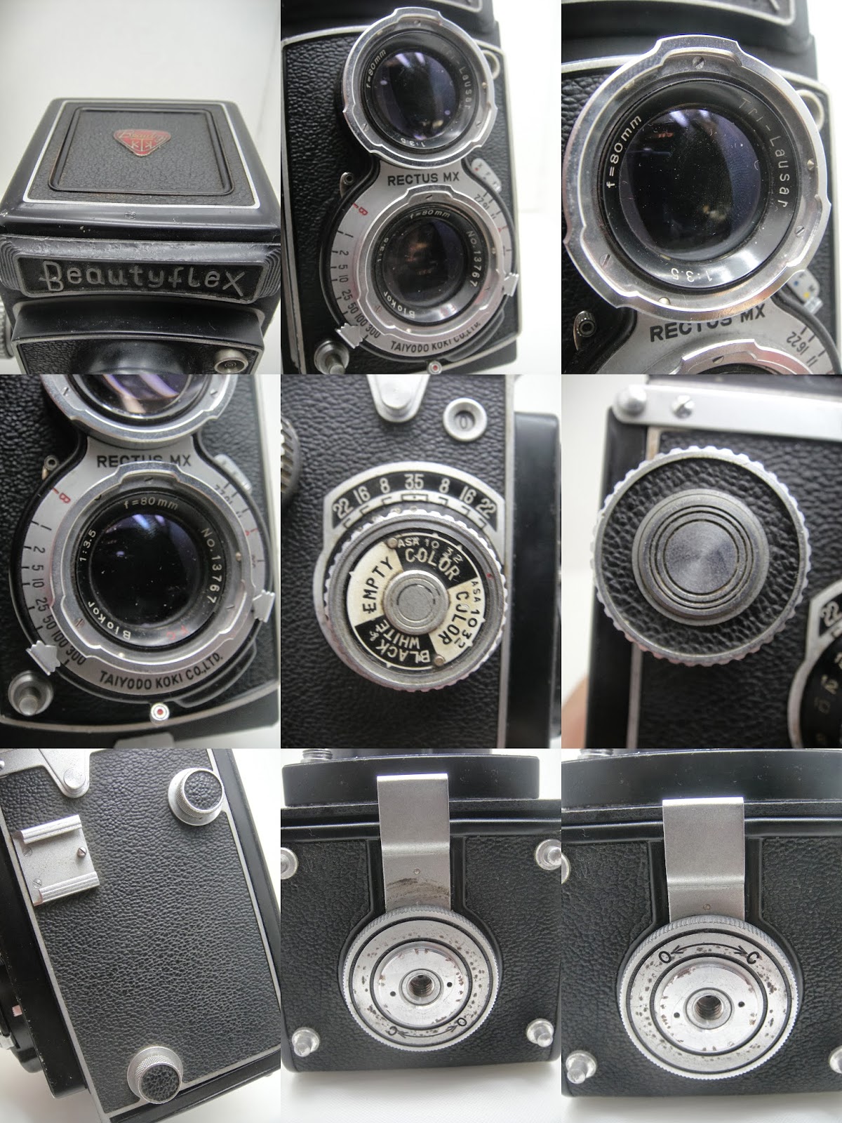 Antique Watch Bar: BEAUTYFLEX TWIN-LENS CAMERA 1950's (SOLD)