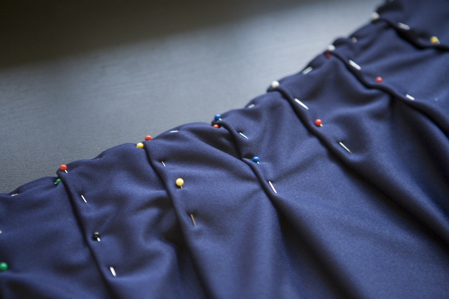 cola cola: playful pleating