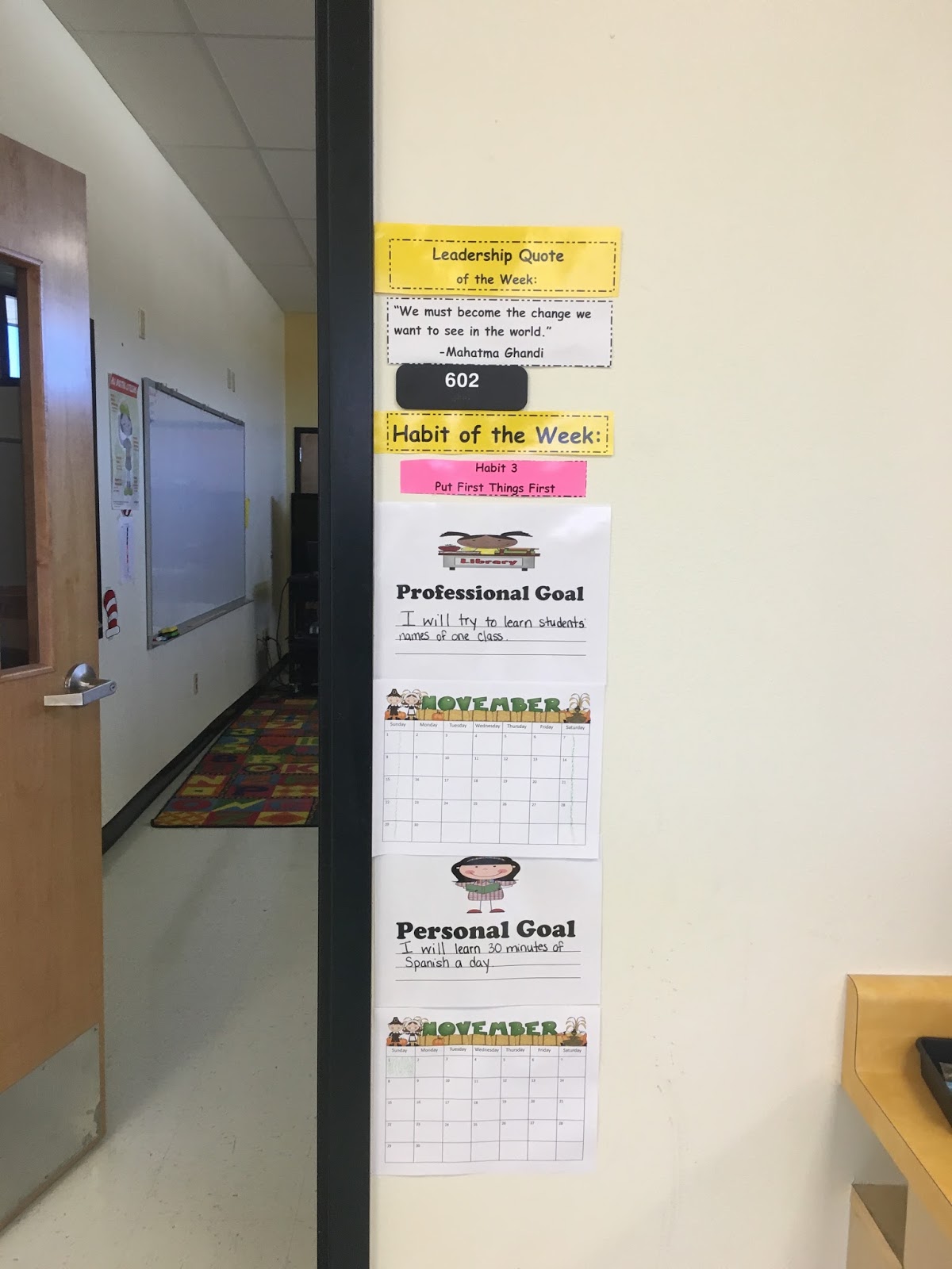 The Traveling Educator: Leader in Me Part 2