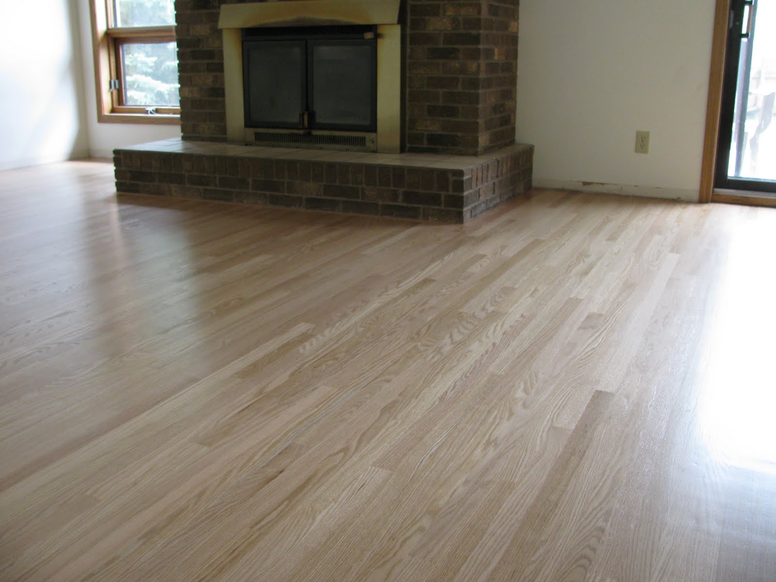 Tammy's Craft Emporium: Red Oak Strip Flooring