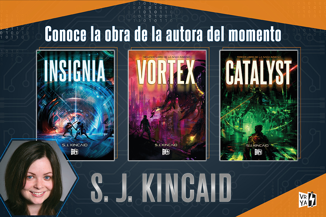 Rincón de lectura: Conociendo la Saga Insignia de S.J. Kincaid