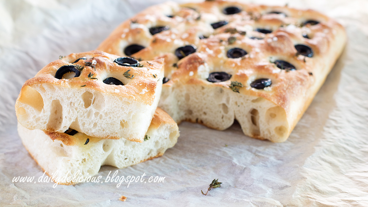 dailydelicious: FOCACCIA BREAD