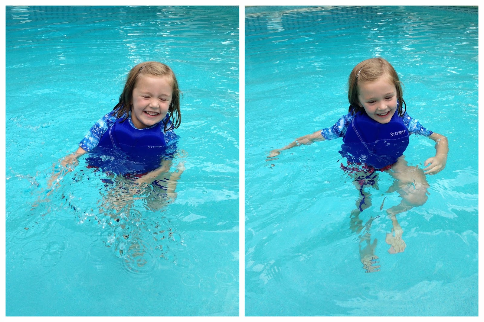 potty training and pool time