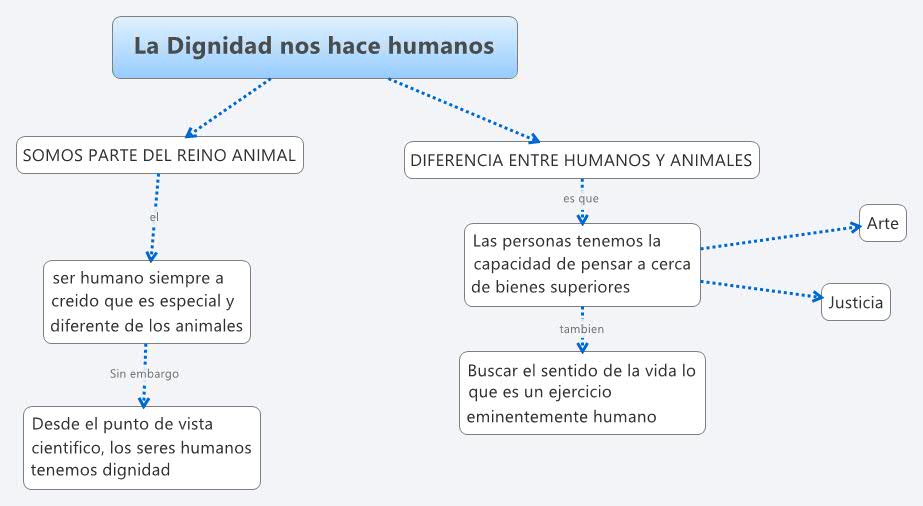La dignidad nos hace humanos!