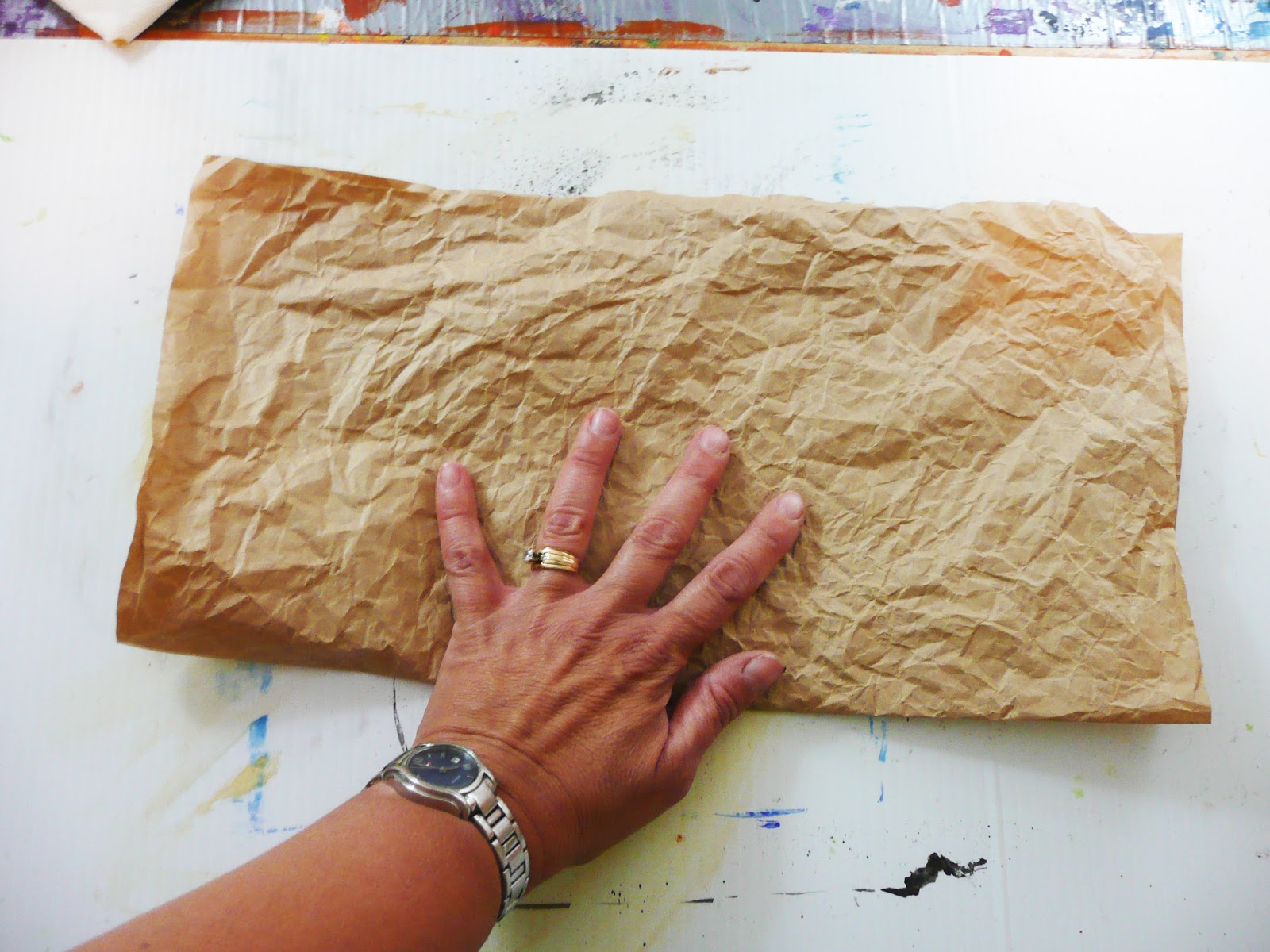 that artist woman: How to make an Amate Paper Cutout