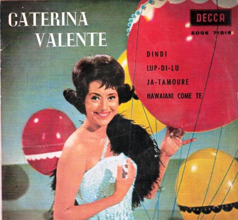 De los años 60 a 80 cantantes europeas: Caterina Valente