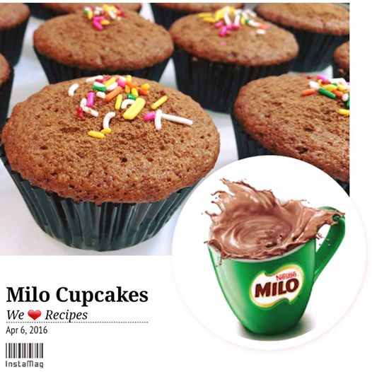 BeautyMe Love Recipes: Milo Cupcakes