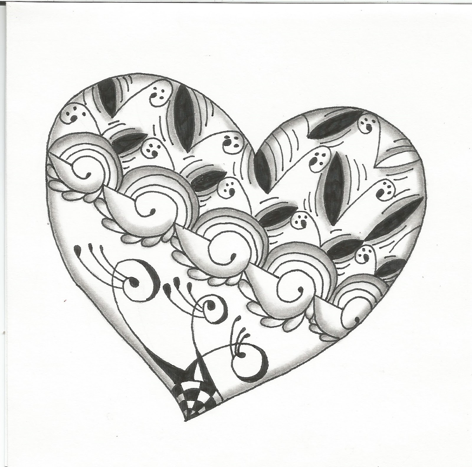 Studio 320 West: Zentangle Heart