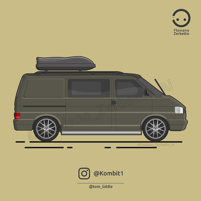KombiT1: VW T4 Tom Liddle Flat Design