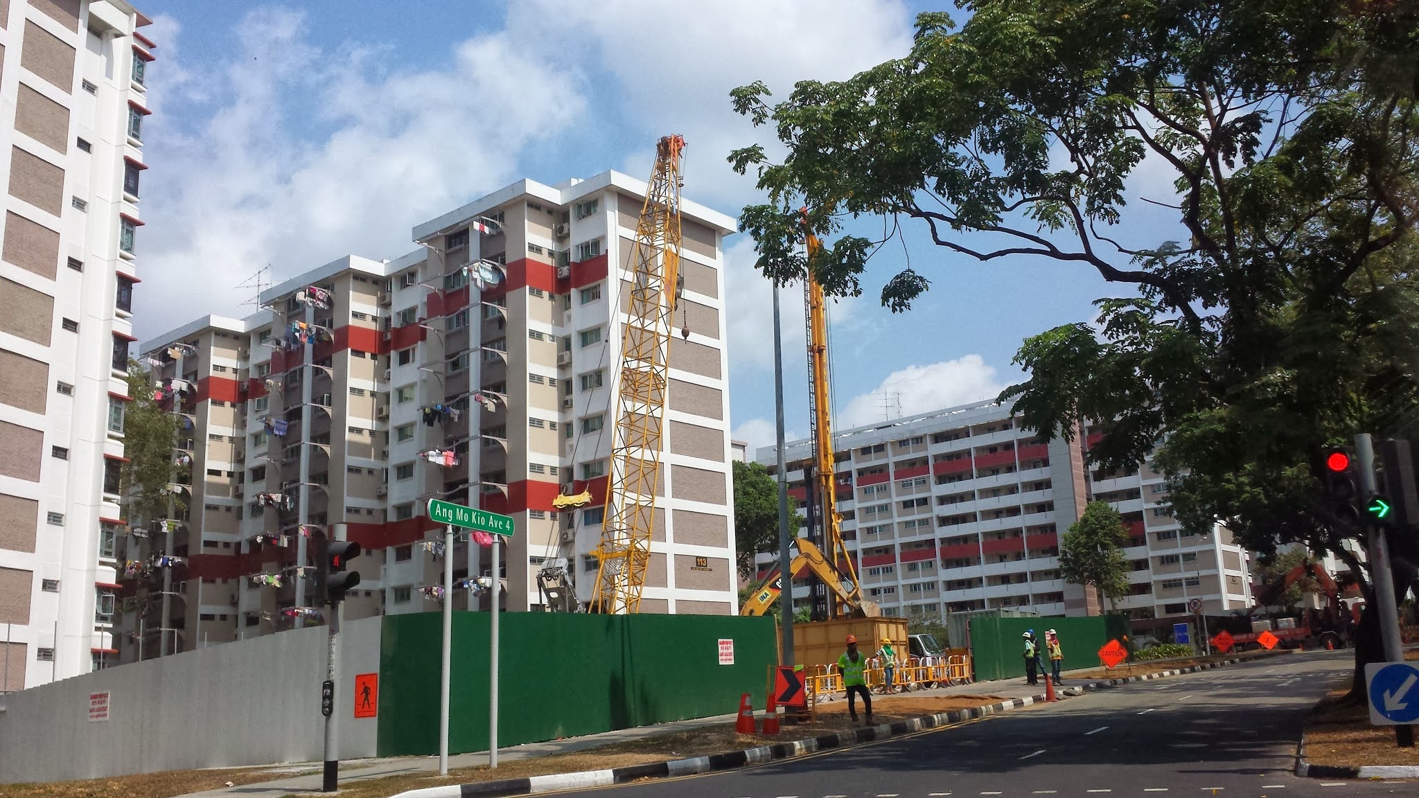 Thomson Line Construction: Works begin - Mayflower