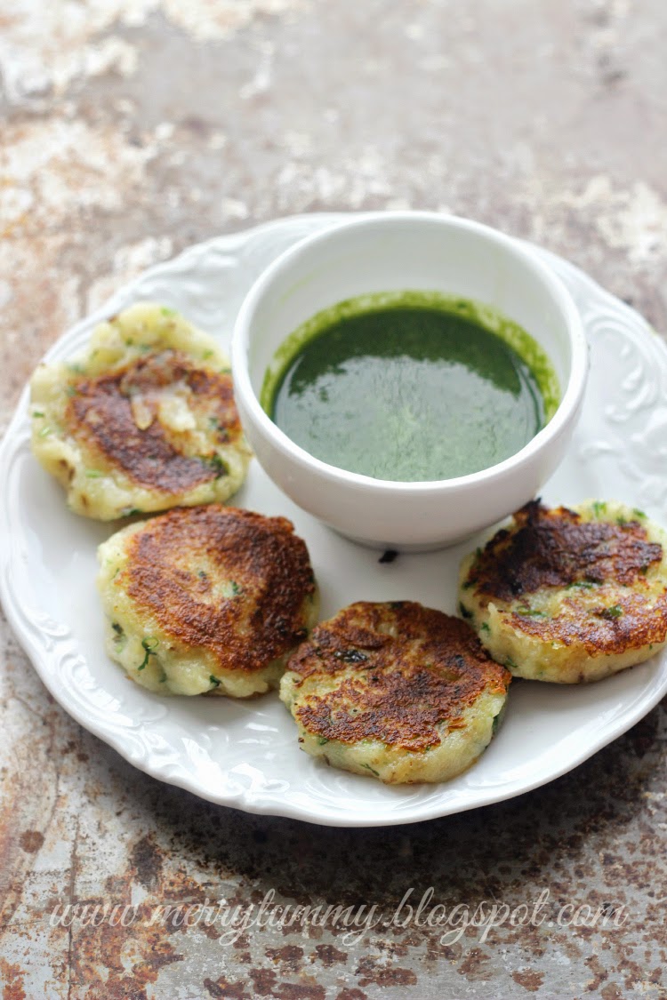 Merry Tummy: Punjabi Aloo Tikki. Potatoes Patties