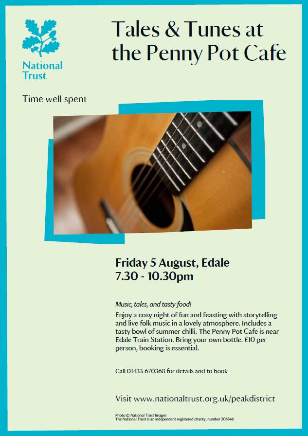 National Trust: Peak District Estate: Tales & Tunes at the Penny Pot ...