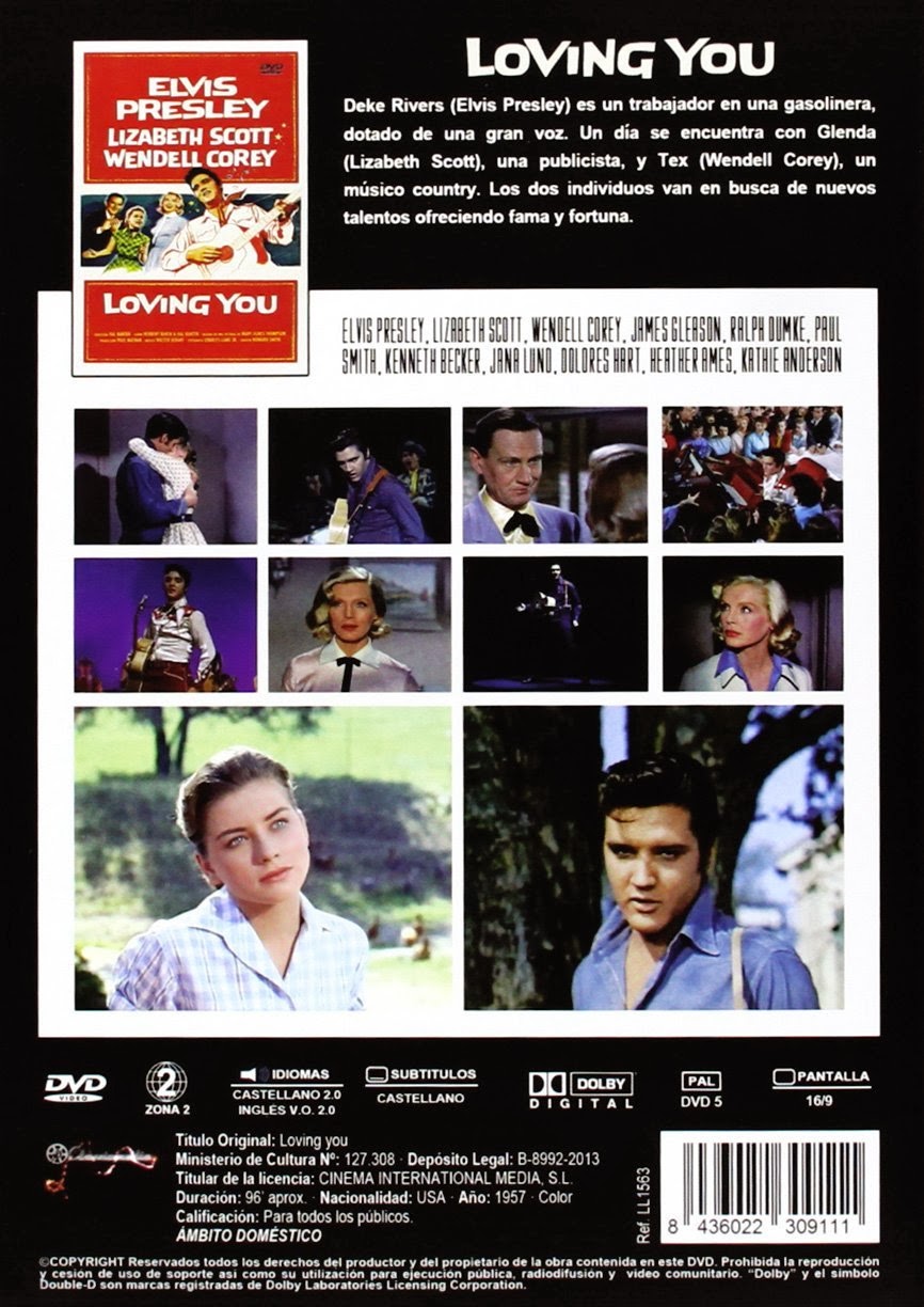 ELVIS MEMORIES : LOVING YOU (DVD) ESPAÑOL