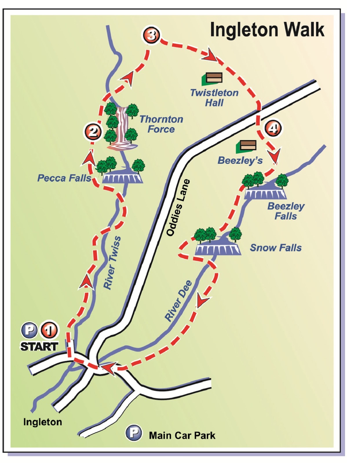 The Ingleton Waterfalls Trail - Saturday 9th June 2018