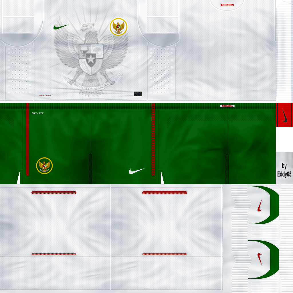 PES 6 Edit: Kit Indonesia 2012 by Eddy65 - PES 6