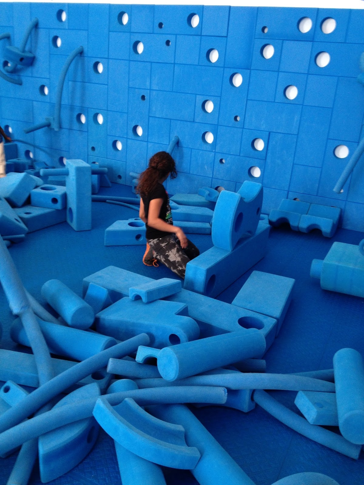 early morning peace: Blue Monday- The National Building Museum, DC