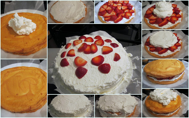 Sophie in the Kitchen: Chinese Strawberry Cake