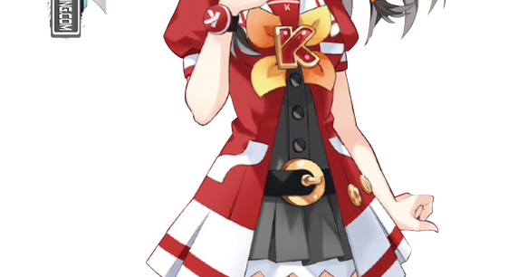 Neptunia:K-Sha Gold Third Kakoii VII Render | ORS Anime Renders:Gamer Mode