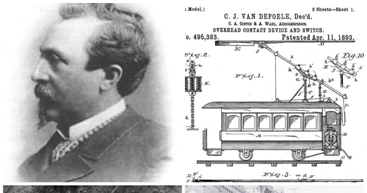 The electric streetcar, a Belgian invention