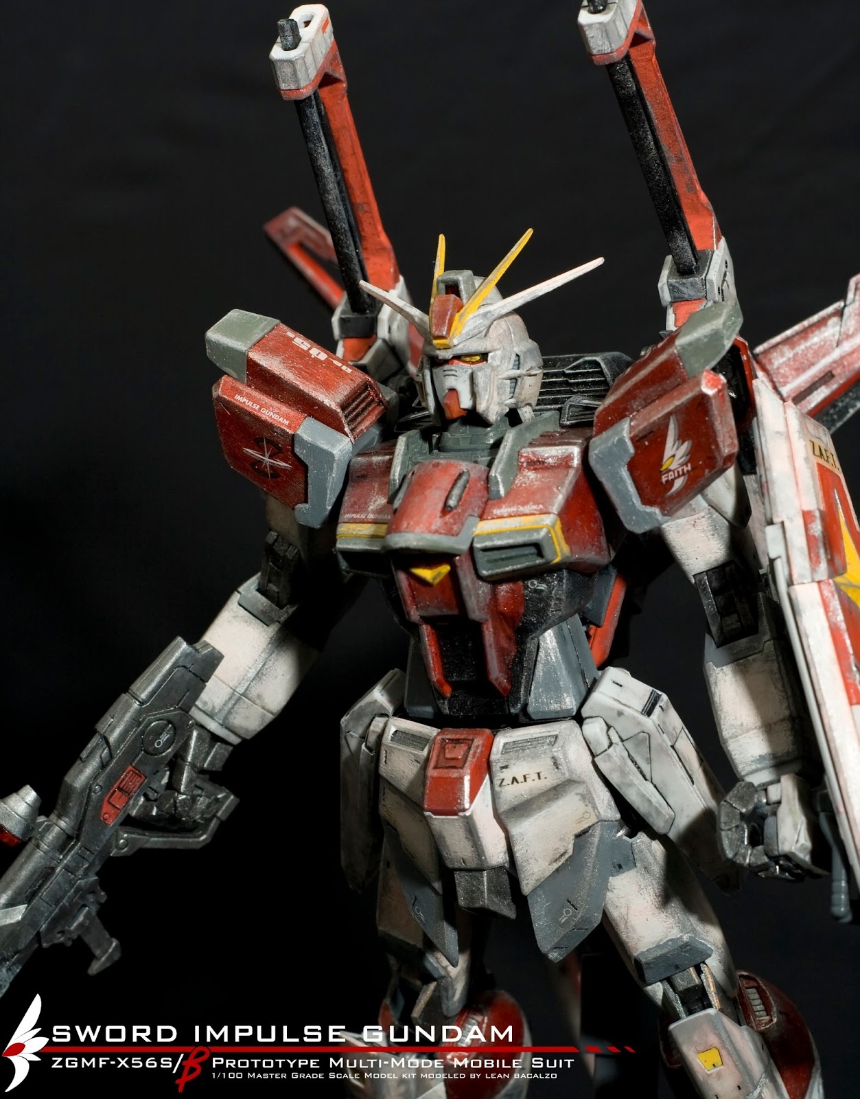 Painted Build: MG 1/100 Sword Impulse Gundam