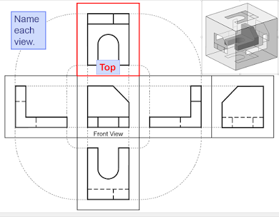 Drafting Teacher blog: Orthographic Projection