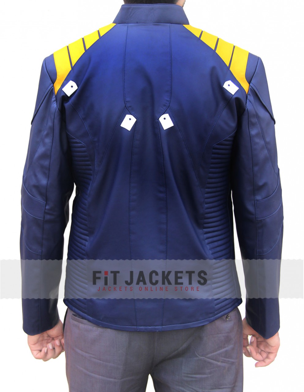 FitJackets - Leather Jackets Online Store: STAR TREK BEYOND BLUE JACKET