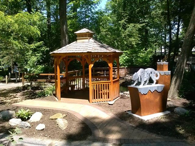 Dace K-13 Metal Art: Snow Leopard Installed