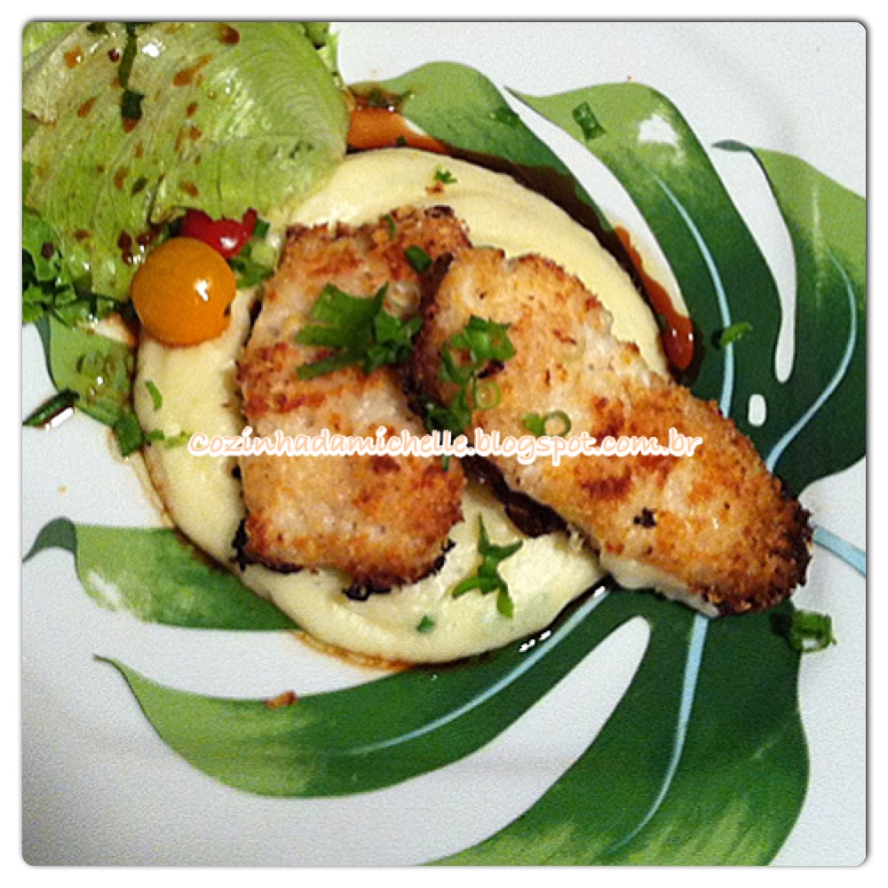 Cozinha da Michelle: Congrio Rosa com Crosta de Panko