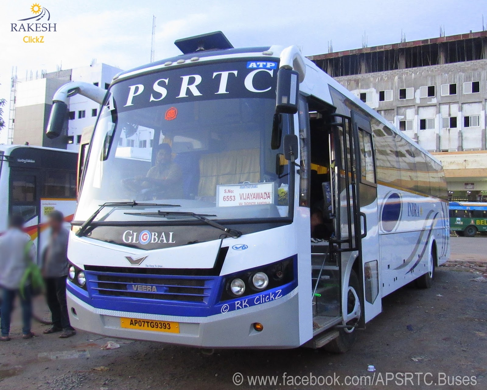 APSRTC New INDRA A/C Buses