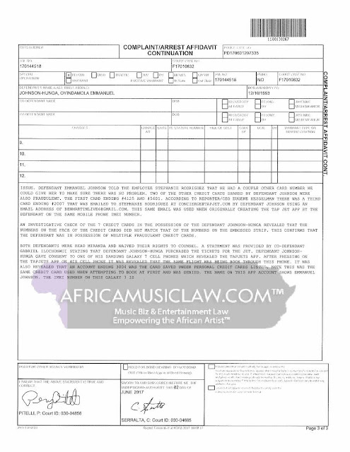 Maestro's Media: DAMMY KRANE DENIES BEING A FRAUDSTER. "I DON'T DO FRAUD"