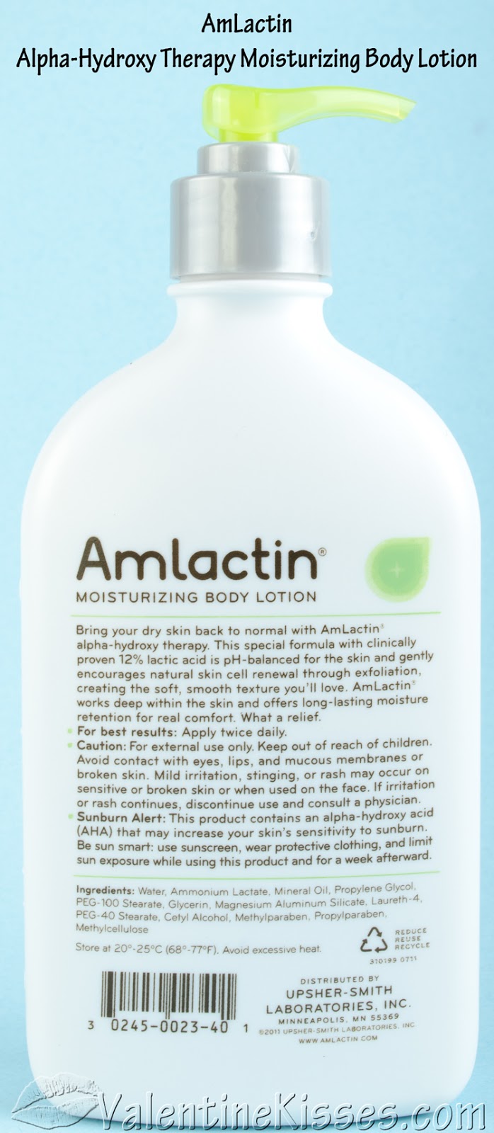 Valentine Kisses: AmLactin Alpha Hydroxy Therapy Moisturizing Body ...