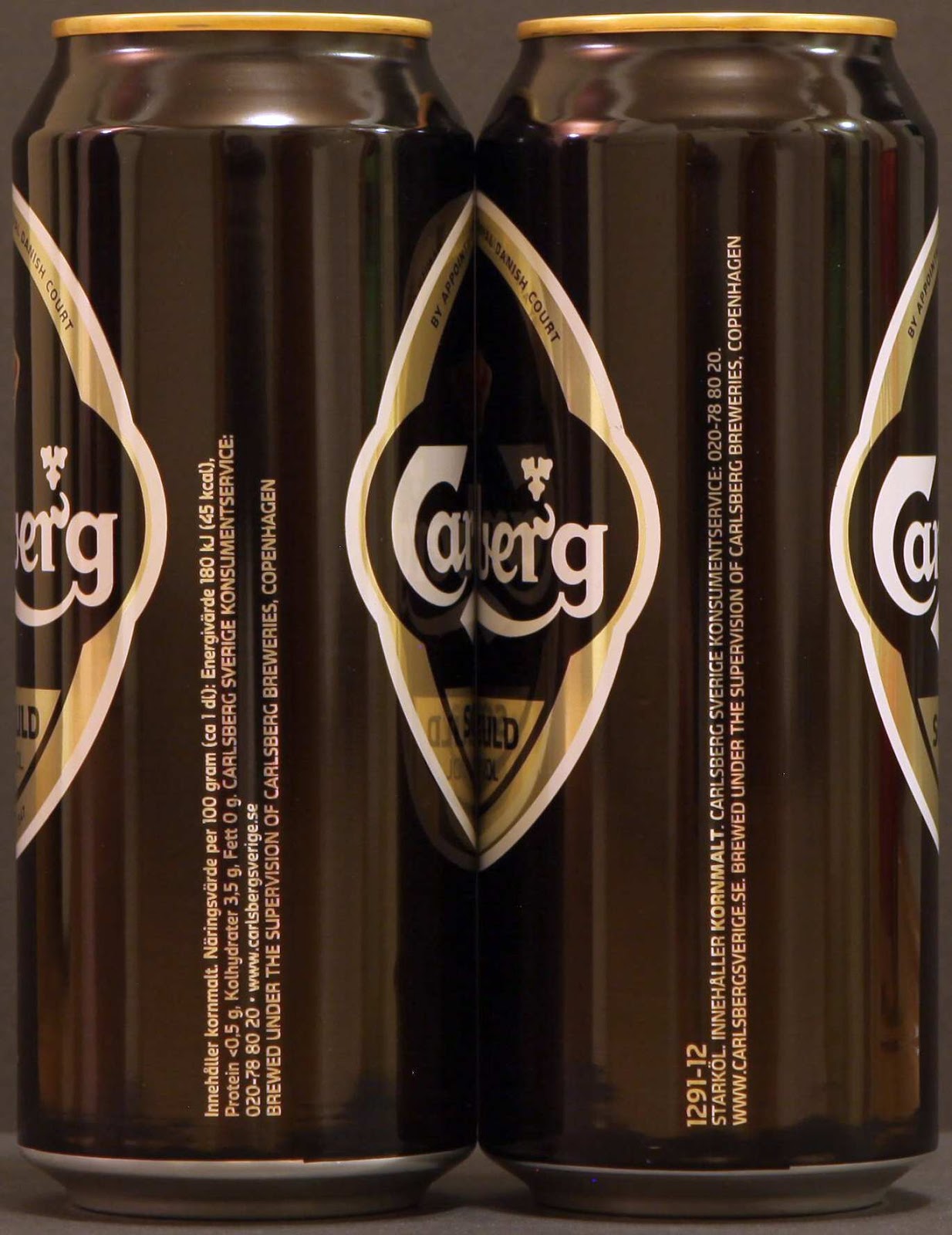 Burk-Bloggen: Carlsberg Sort Guld (50 cl) : ny dekor