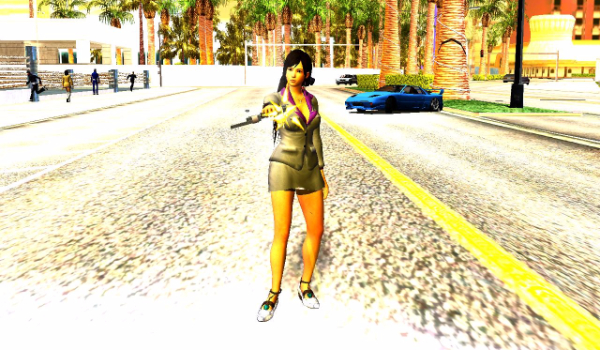 Skin Police Girl | GTAind - Mod GTA Indonesia