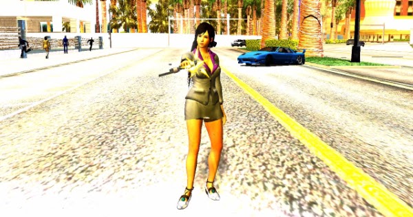 Skin Police Girl | GTAind - Mod GTA Indonesia
