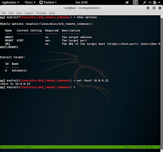 Metasploitable 2 - My Walkthrough - Blue Star