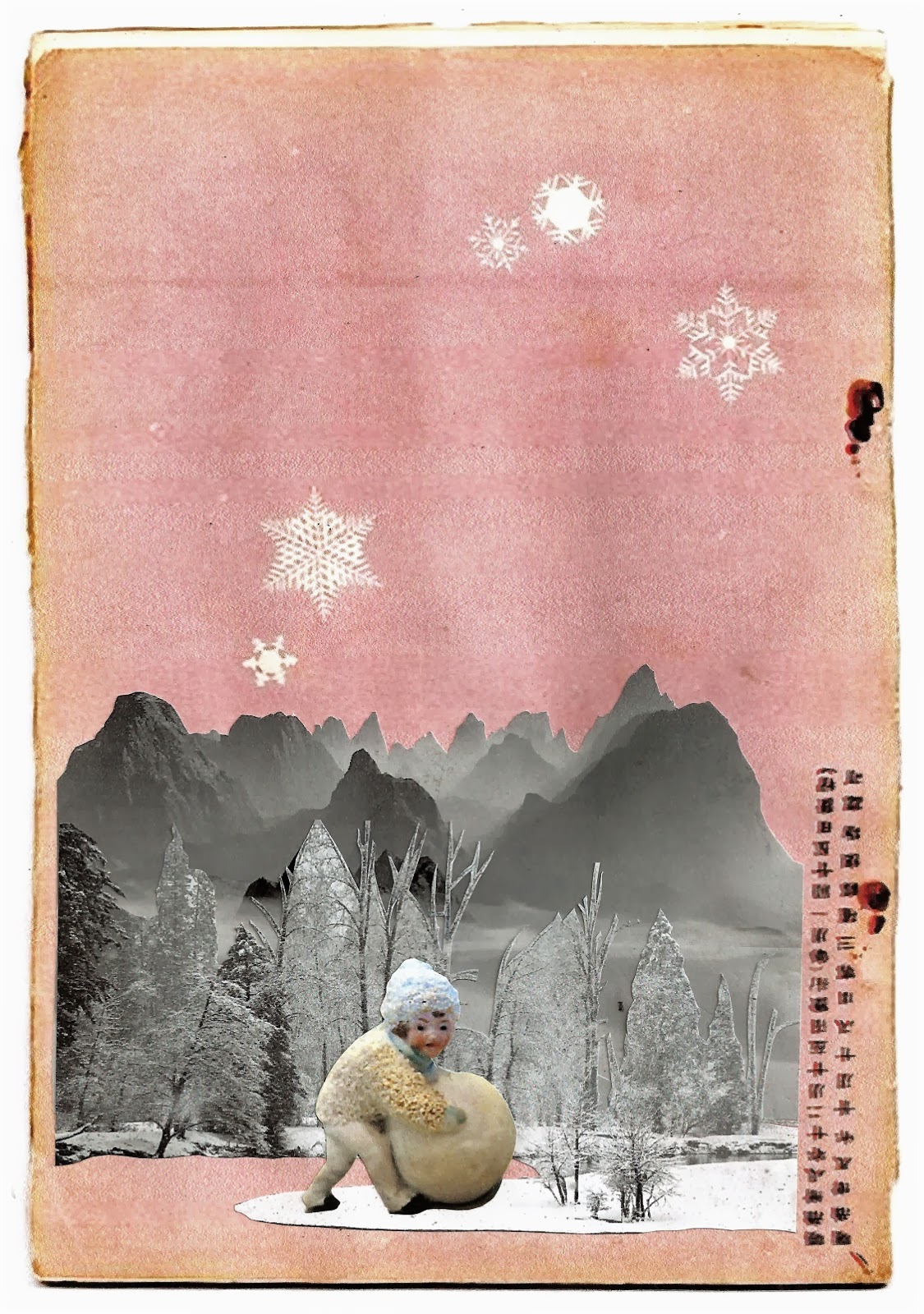 Regular Paper In The Snow Lightly Falling regular-paper-in-the-snow-lightly-falling