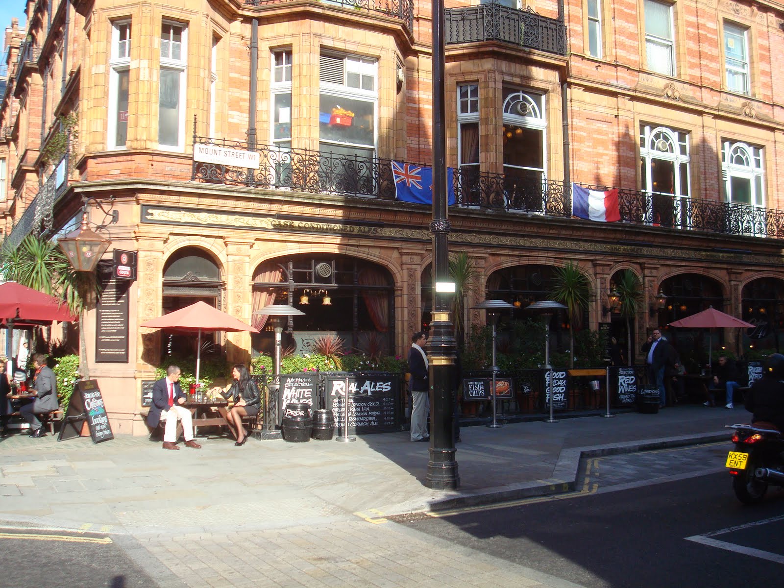 ROWDY IN GERMANY: London