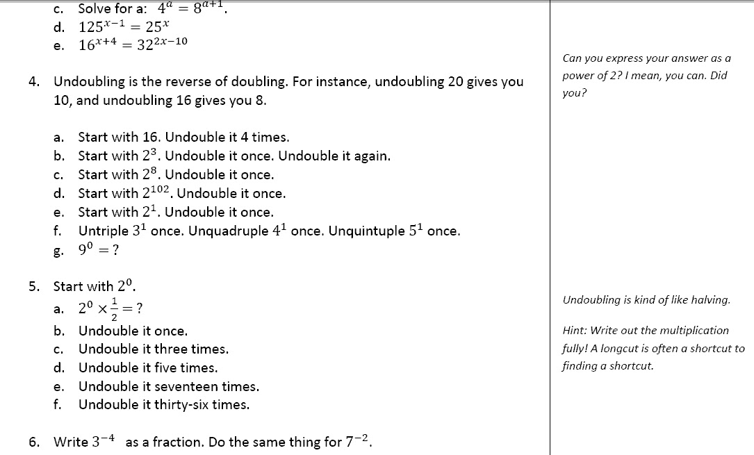 Rational Expressions: 2011
