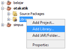 Cara Membuat Koneksi Database MySql dengan NetBeans - Umialfah