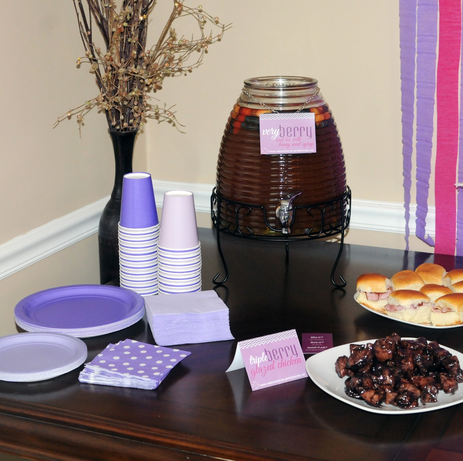 M|K Designs Blog: Jamberry Nails Pajama Party Menu & Printables